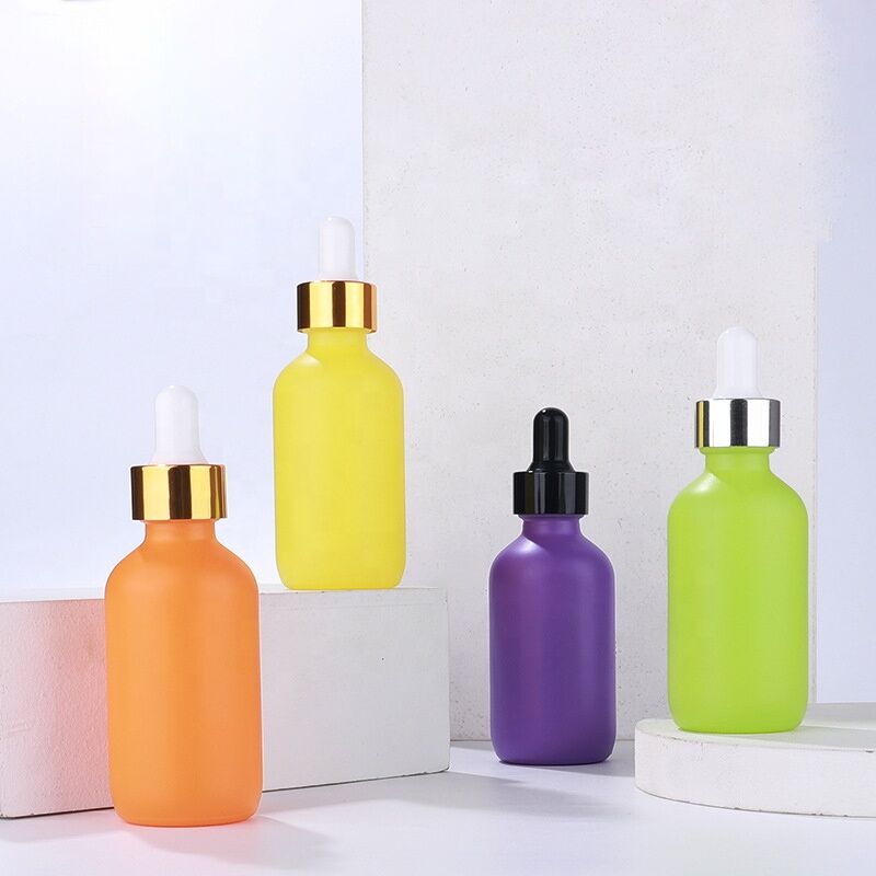 Mate Color Coating Glass Bottle - RT Packaging